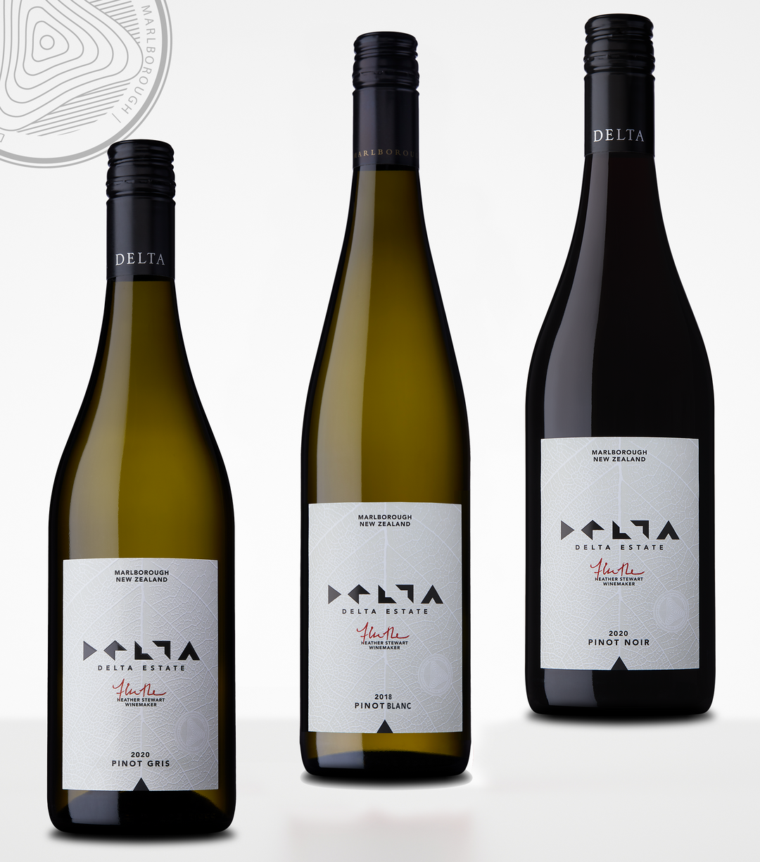 Pinot Trio Gift Pack | Delta Estate Wines, Marlborough, New Zealand ...